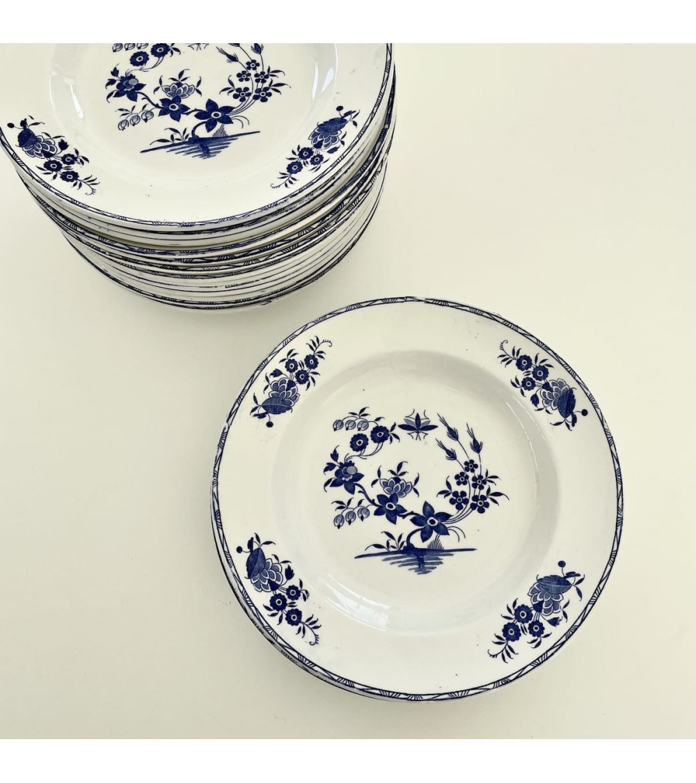 Vintage Suppenteller, tiefe Teller - Boch Grand Bouquet