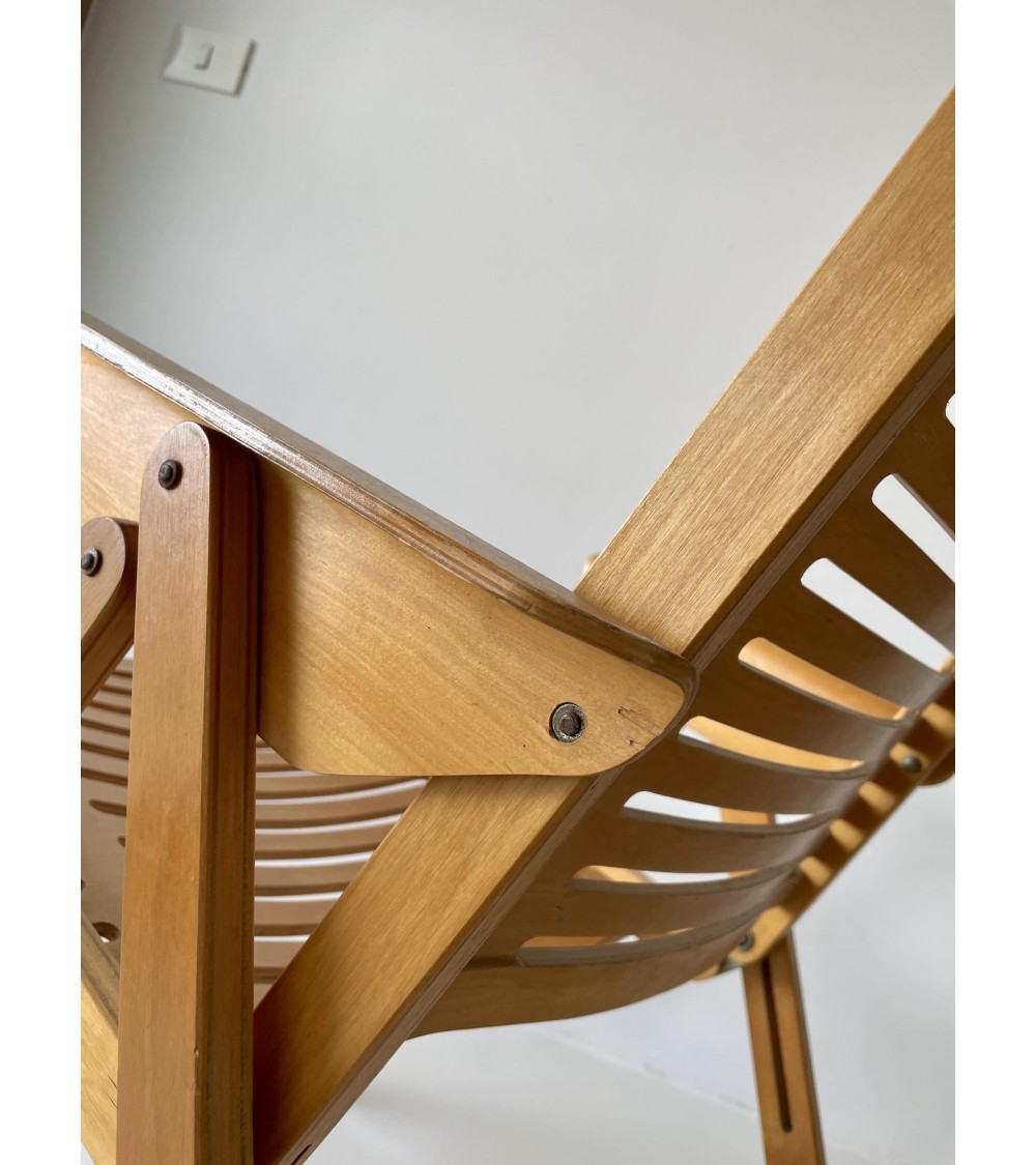 Vintage wooden armchair - REX Lounge Chair by Niko Kralj