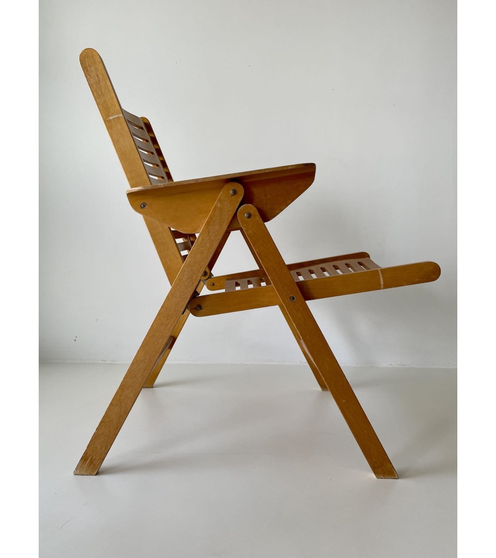 Vintage wooden armchair - REX Lounge Chair by Niko Kralj