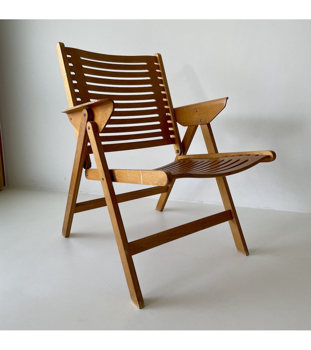 Vintage wooden armchair - REX Lounge Chair by Niko Kralj
