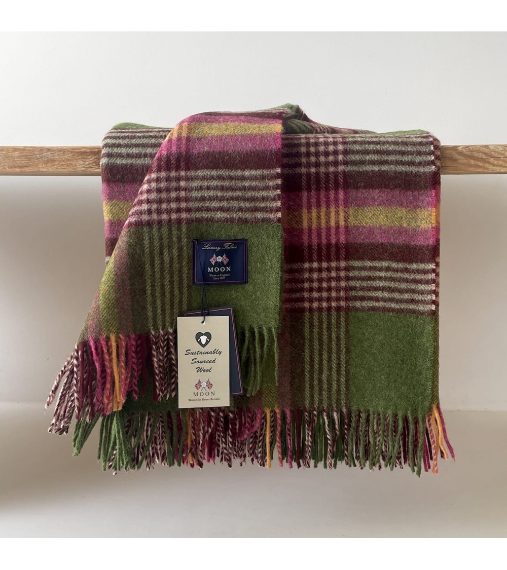 Pure new wool blanket - Christchurch Apple - Bronte by Moon
