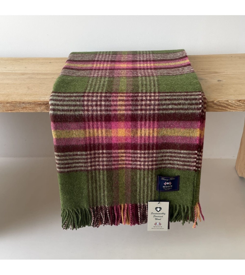 Pure new wool blanket - Christchurch Apple - Bronte by Moon