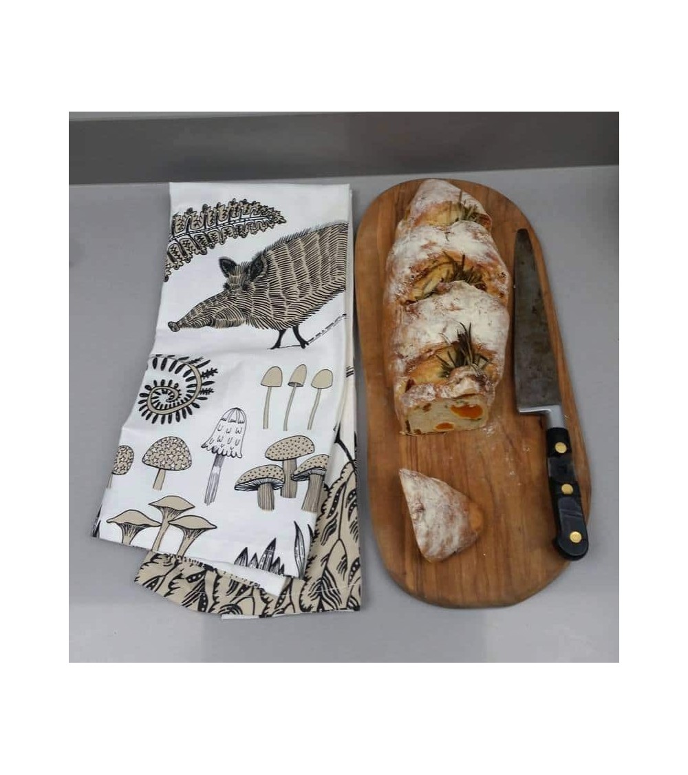 Serviette de cuisine - Sanglier - Lush Designs