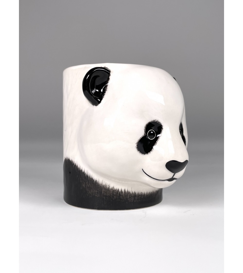 Stiftehalter Schreibtisch - Panda von Quail Ceramics - KITATORI